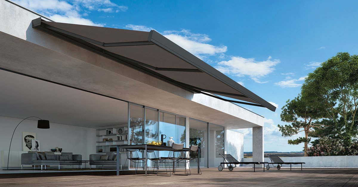 Terrassmarkis - Stor markis - Pergola Nordic AB